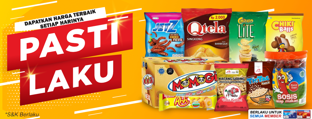 Khusus Untuk Anda SNACK PASTI LAKU! Dapatkan Snack Favoritmu Dengan ...