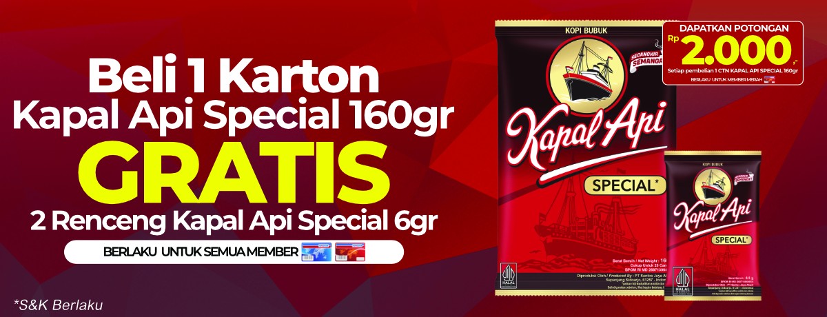 Khusus Untuk Anda PROMO KAPAL API "Gratis 2 Rcg Kapal Api Special 6gr ...