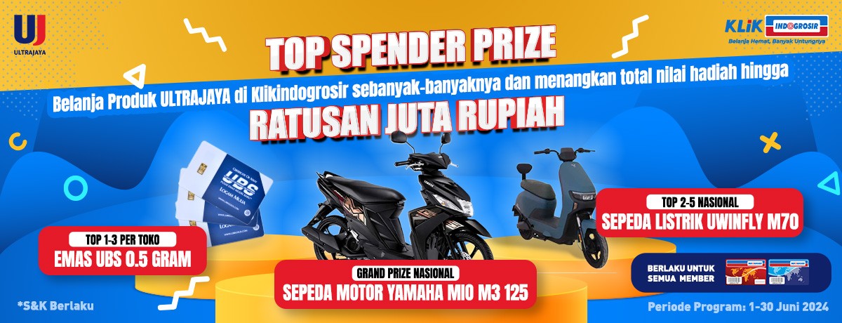 Khusus Untuk Anda TOP SPENDER ULTRA JAYA "Menangkan Hadiah Hingga ...