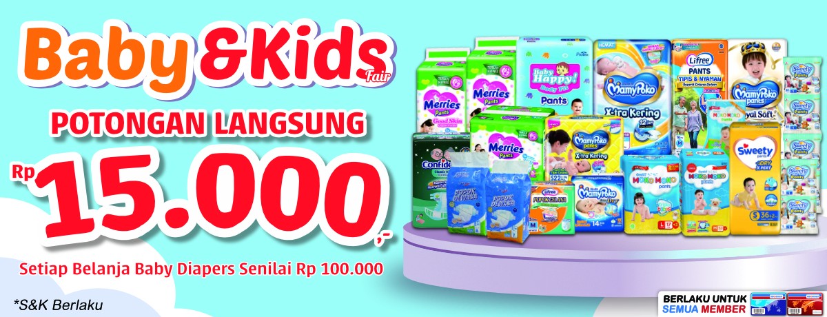 Khusus Untuk Anda PROMO BABY DIAPERS MARET 25 "Dapatkan potongan ...